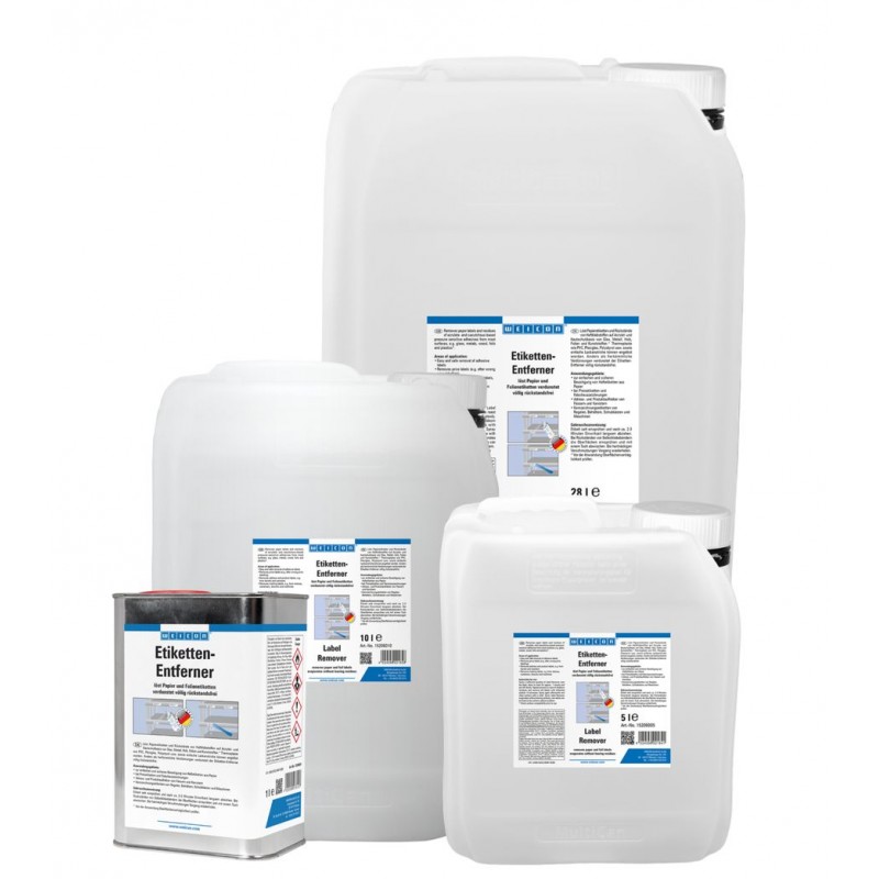 WEICON Label Remover | Paper Label & Sticker Residue Cleaner – Safety ...