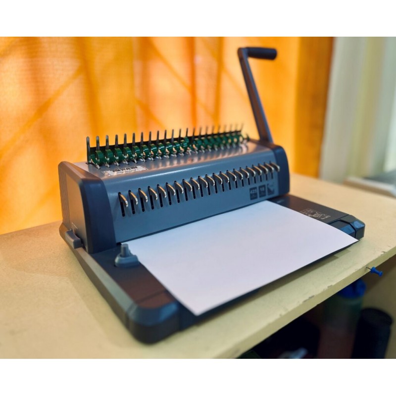 Deli E3873 Spiral Comb Binding Machine | Office Binding Equipment Nigeria