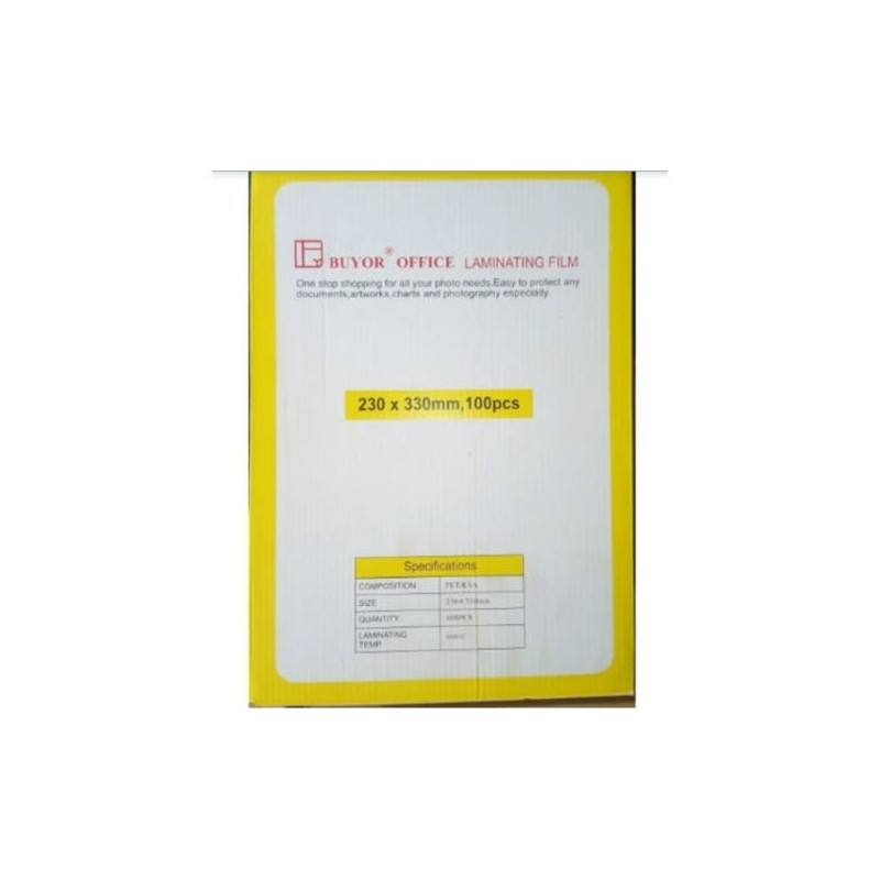 Buyor ID Card Laminating Film | Protect Documents & Cards in Nigeria