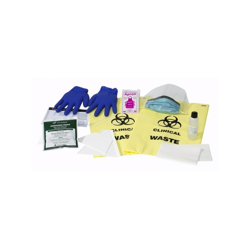 Buy Zeomed ZEOBZ001 Biohazard Body Fluid Spill Response Kit | Shop Online