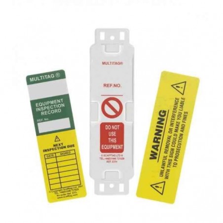 Scafftag Scaffolding Multitag Holder, Insertion and Pen - Inspection ...