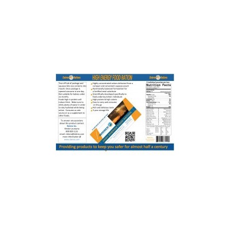 High Energy Food Ration box of 9 H E Rations - Buy Online - Supplier