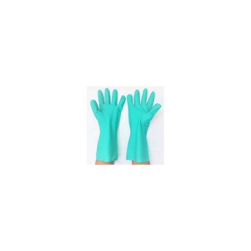 DPL Green Occupational Interface Lite Nitrile Flock Lined Gloves - Buy ...