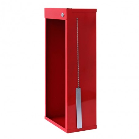 Red Break Glass Fire Extinguisher Cabinet - Buy Online - Supplier - Price