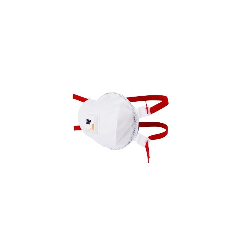 3M 8835+ Particulate N95 Disposable FFP3, Valved Respirator Nose Mask