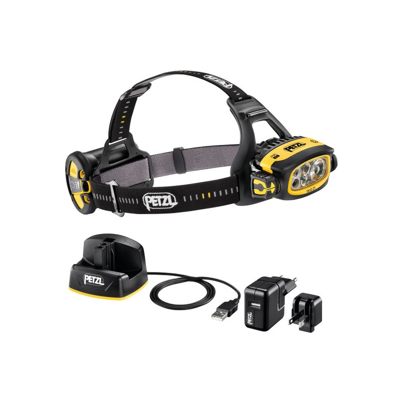 E80BHR Petzl DUO Z1 FACE2FACE ATEX Rechargeable Multibeam Head lamp