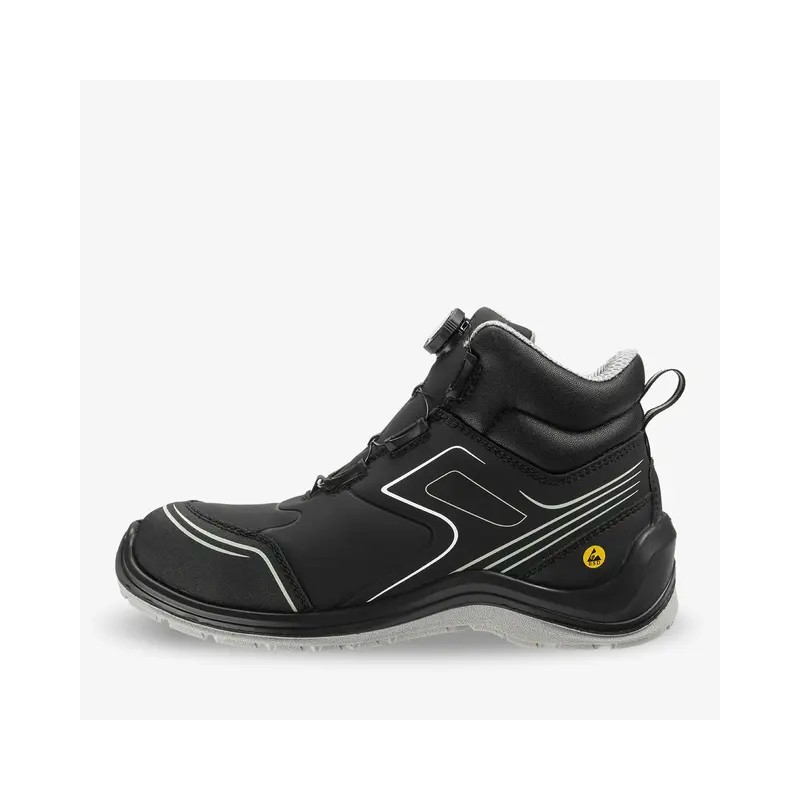 FLOW S3 MID TLS – Metal-Free S3 Safety Shoes with Twist Lock System