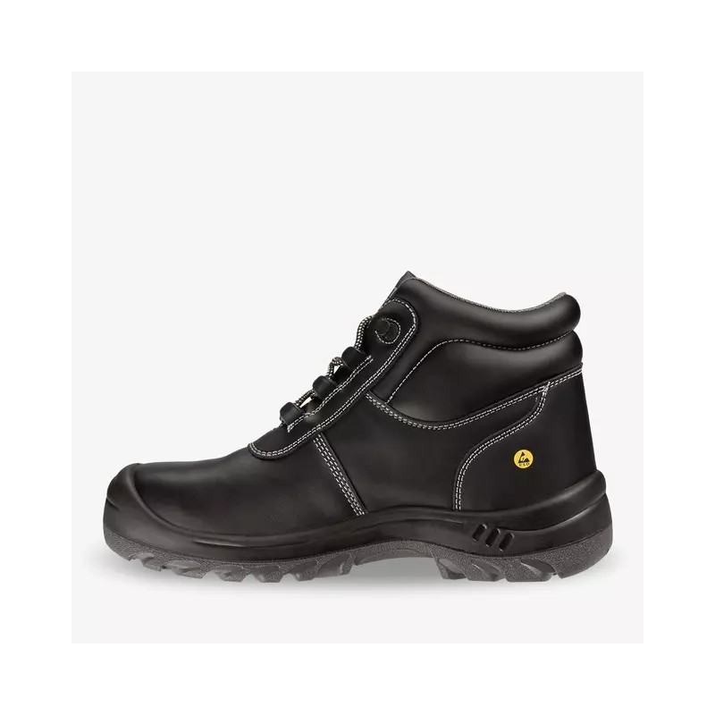 EOS S3S Safety Boot – Mid-Cut ESD Leather Boot | Safety Nigeria